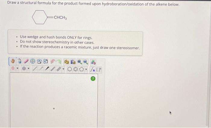 Solved - Use wedge and hash bonds ONLY for rings. - Do not | Chegg.com