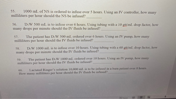 Solved 43. The patient has vancomycin 1250 mg ordered once | Chegg.com