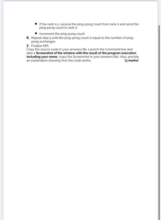Solved Parallel Computing Lab Assignment 2 Marks 10 8322