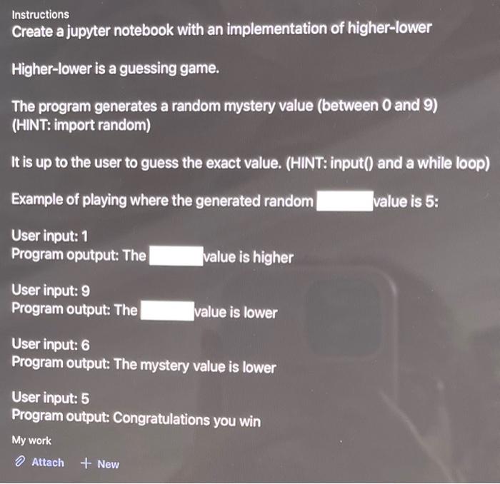 Solved Instructions Create a jupyter notebook with an | Chegg.com