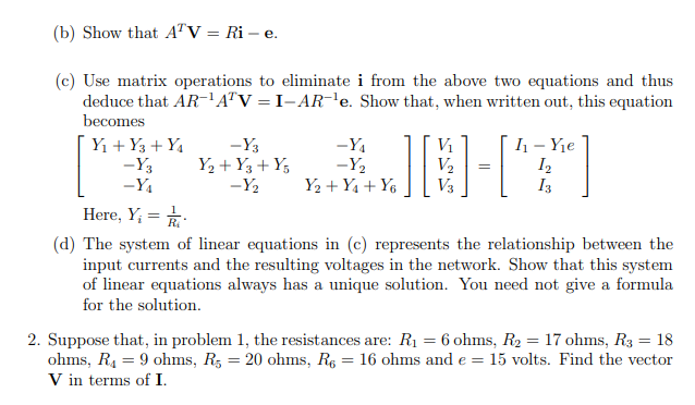 Solved PROJECT: ELECTRICAL NETWORKS General Information. | Chegg.com