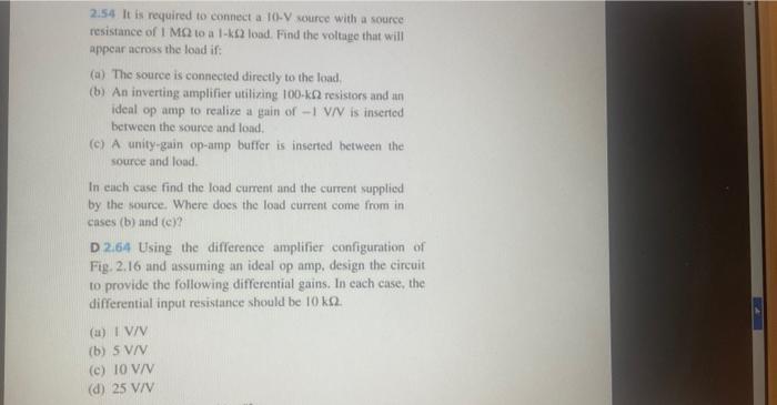 Solved 1.34 Give expressions for the sine-wave voltage | Chegg.com