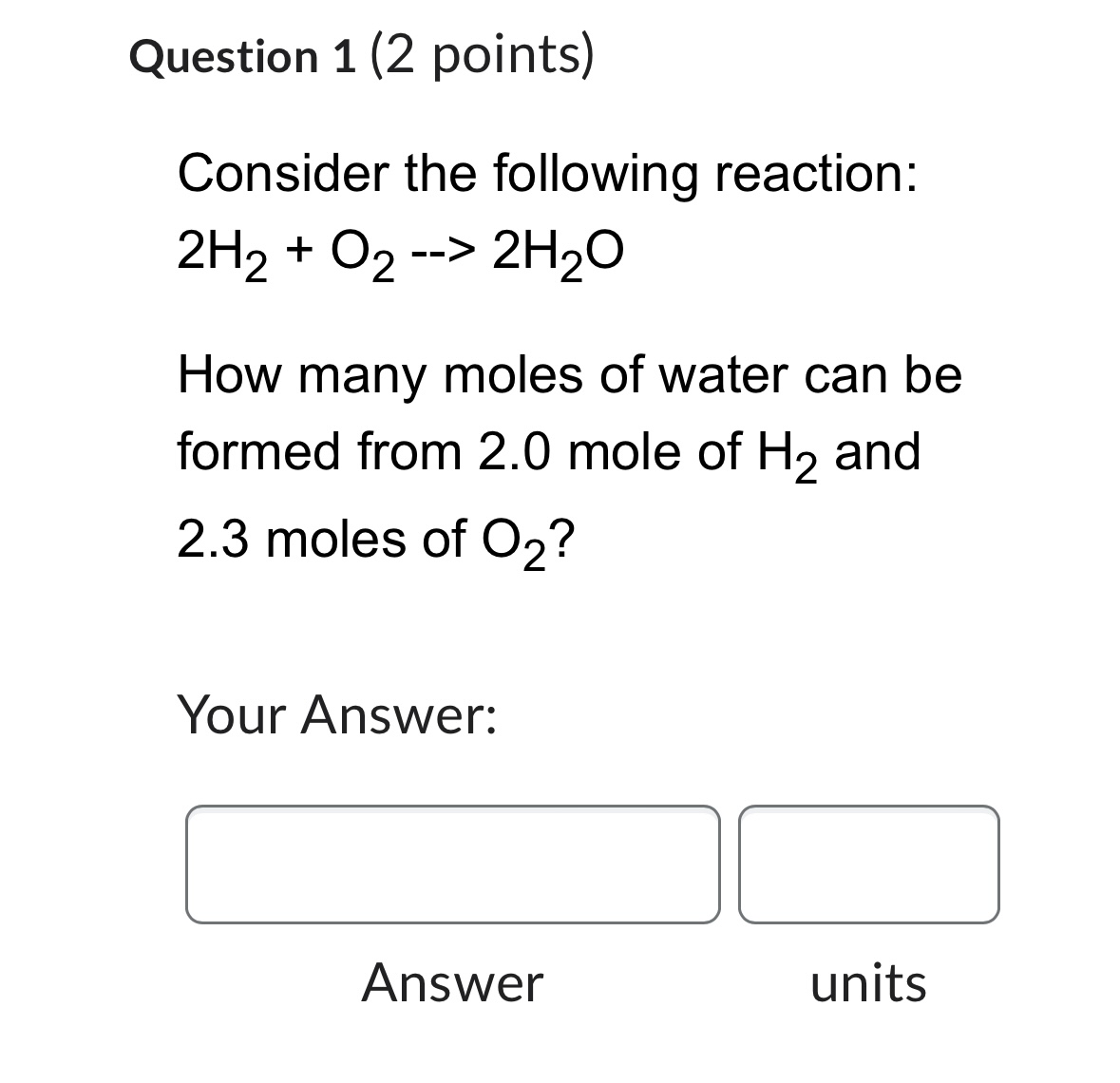 Solved Question 1 (2 ﻿points)Consider the following | Chegg.com