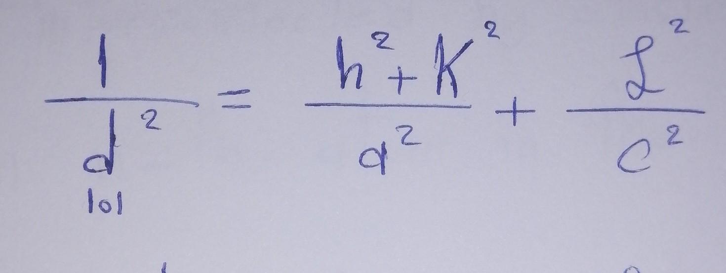 Solved d10121=d2h2+K2+c2L2 | Chegg.com