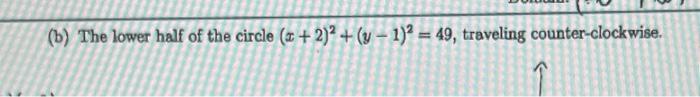 Solved 3. (12 points) Give a parameterization (including | Chegg.com