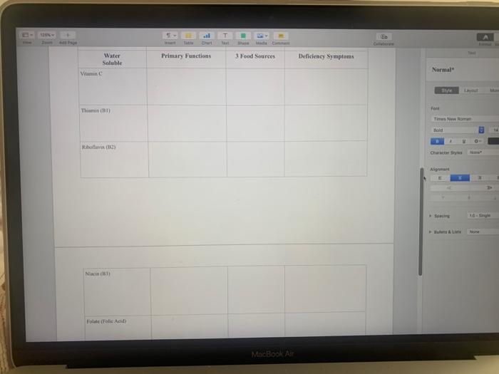 Solved 125% T. Qo View Zoom Add Page Insert Table Chart Тext | Chegg.com