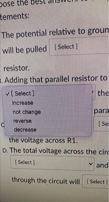 Solved Consider a circuit with two resistors in series. R1 | Chegg.com
