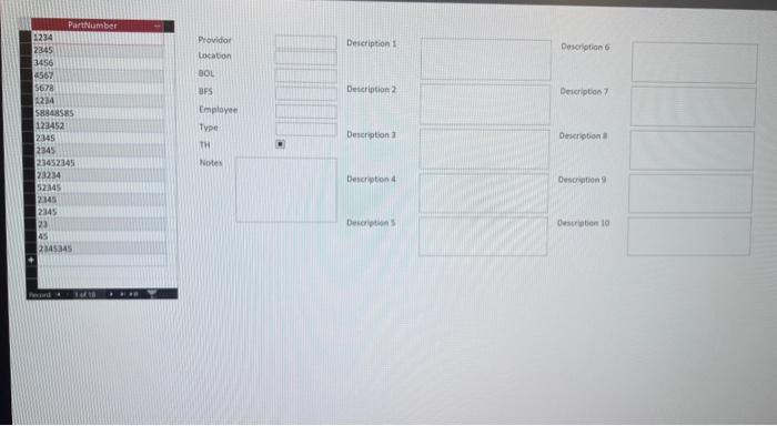Solved Hello, I have an MS access form with textboxes i need | Chegg.com Solved Hello, I have an MS access form with textboxes i need | Chegg.com