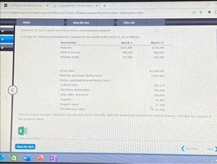 Solved 2 1-2 Problem Set: Module One - i need helping | Chegg.com