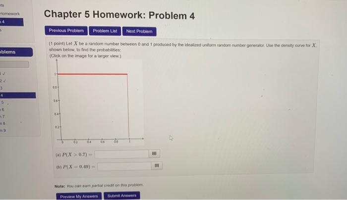 Solved Homework 4 Chapter 5 Homework: Problem 4 Previous | Chegg.com