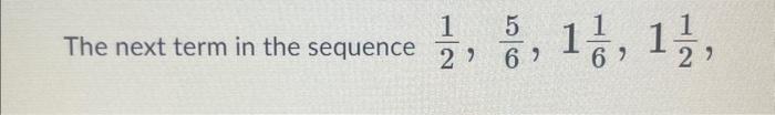 Solved The next term in the sequence 21,65,161,121, | Chegg.com