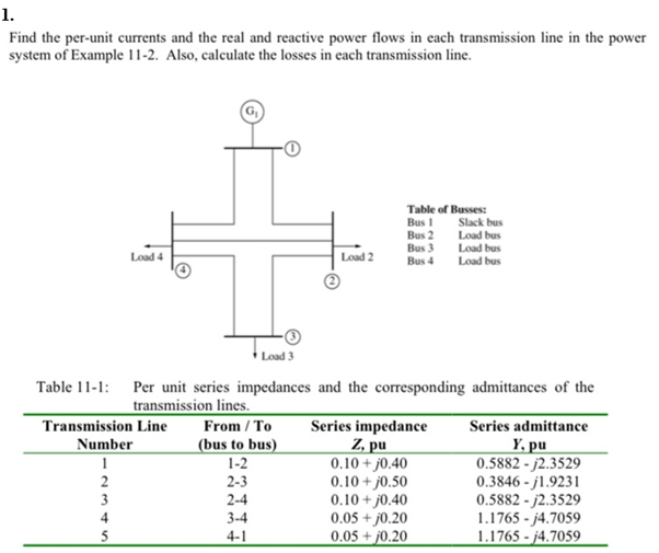 Find the per-unit currents and the real and reactive | Chegg.com