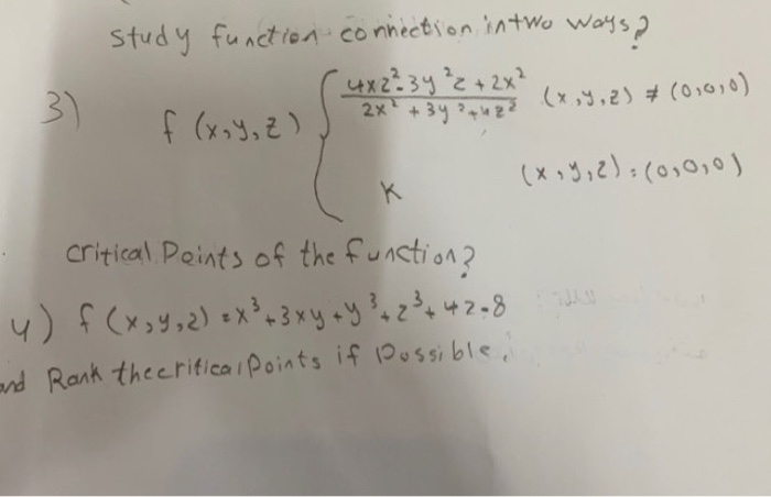 Solved 3) study function connection in two ways? (4x2²34 ²2 | Chegg.com