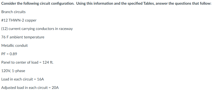 Solved a. ﻿Conductor Ampacity.b. ﻿Correction Factor For | Chegg.com