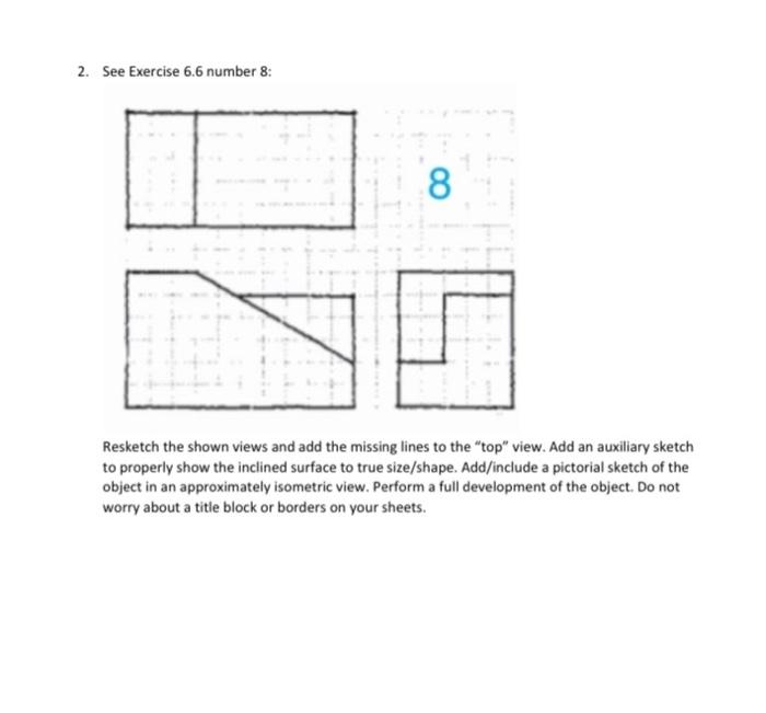 Solved 2. See Exercise 6.6 number 8: 8 Resketch the shown | Chegg.com