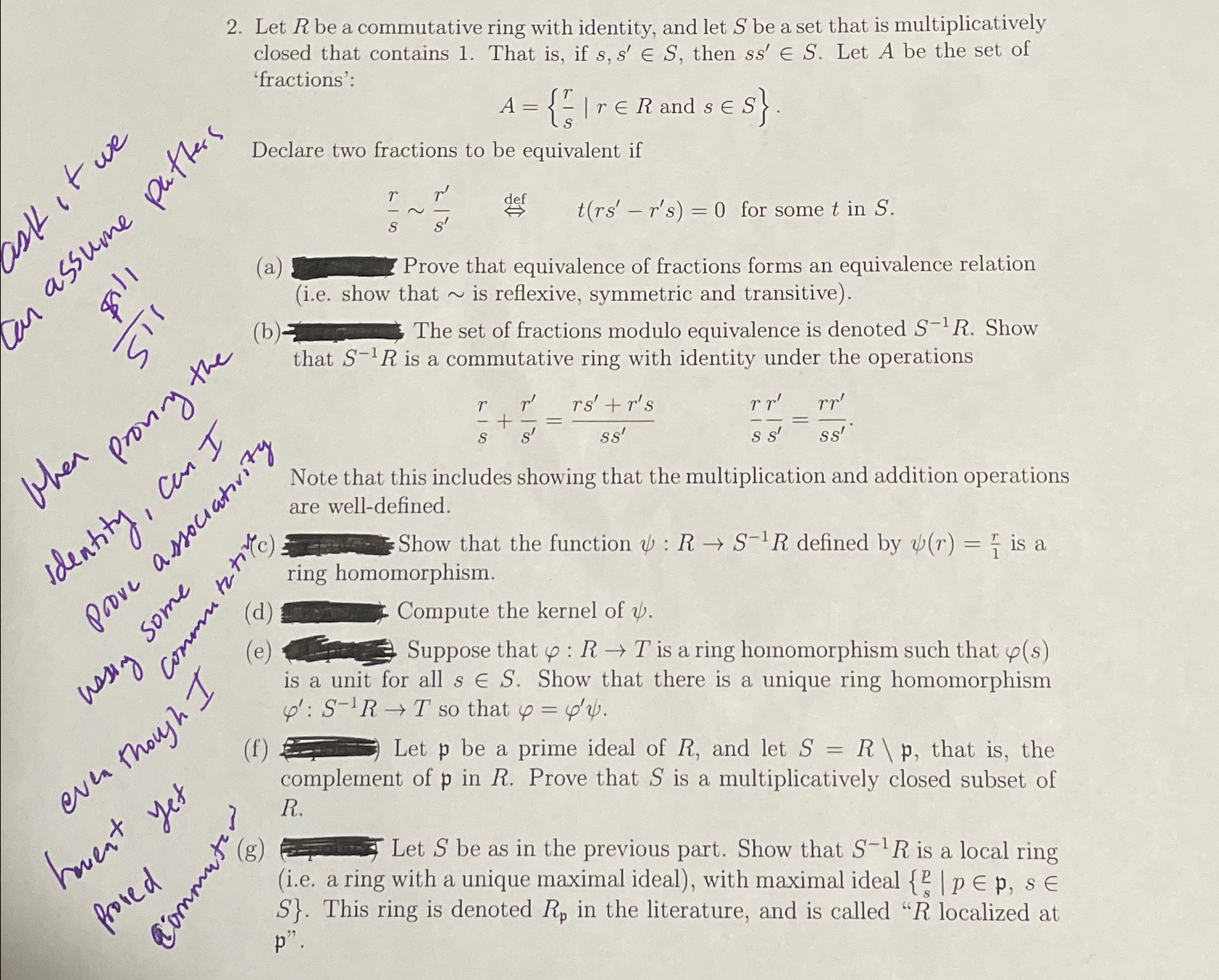 Solved I need help with only part E, ﻿nothing elseLet R ﻿be | Chegg.com