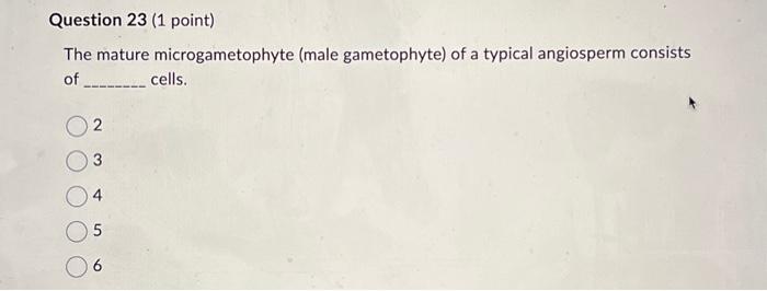 Solved Flower anatomy: Single carpels, or groups of fused | Chegg.com
