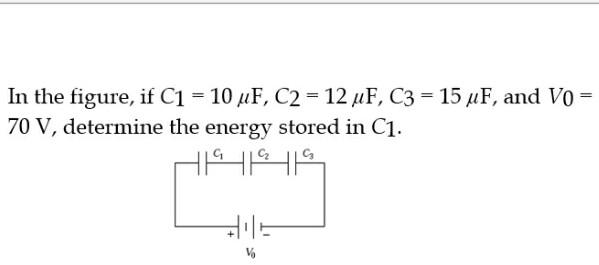 Solved In the figure, if C1 = 10 uF, C2 = 12 uF, C3 = 15 uF, | Chegg.com