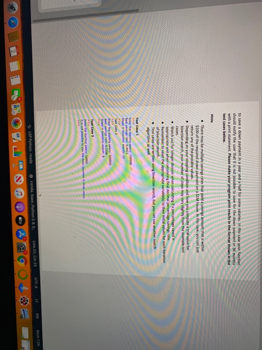 Solved Part C Finding The Right Amount To Save Away In Part Chegg