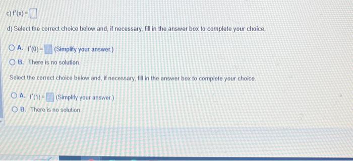 Solved a) Graph the function f(x)=x4 b) Draw tangent lines | Chegg.com