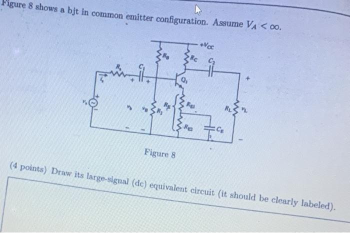 Solved b) Draw its small signal (ac) equivalent circuit c) | Chegg.com