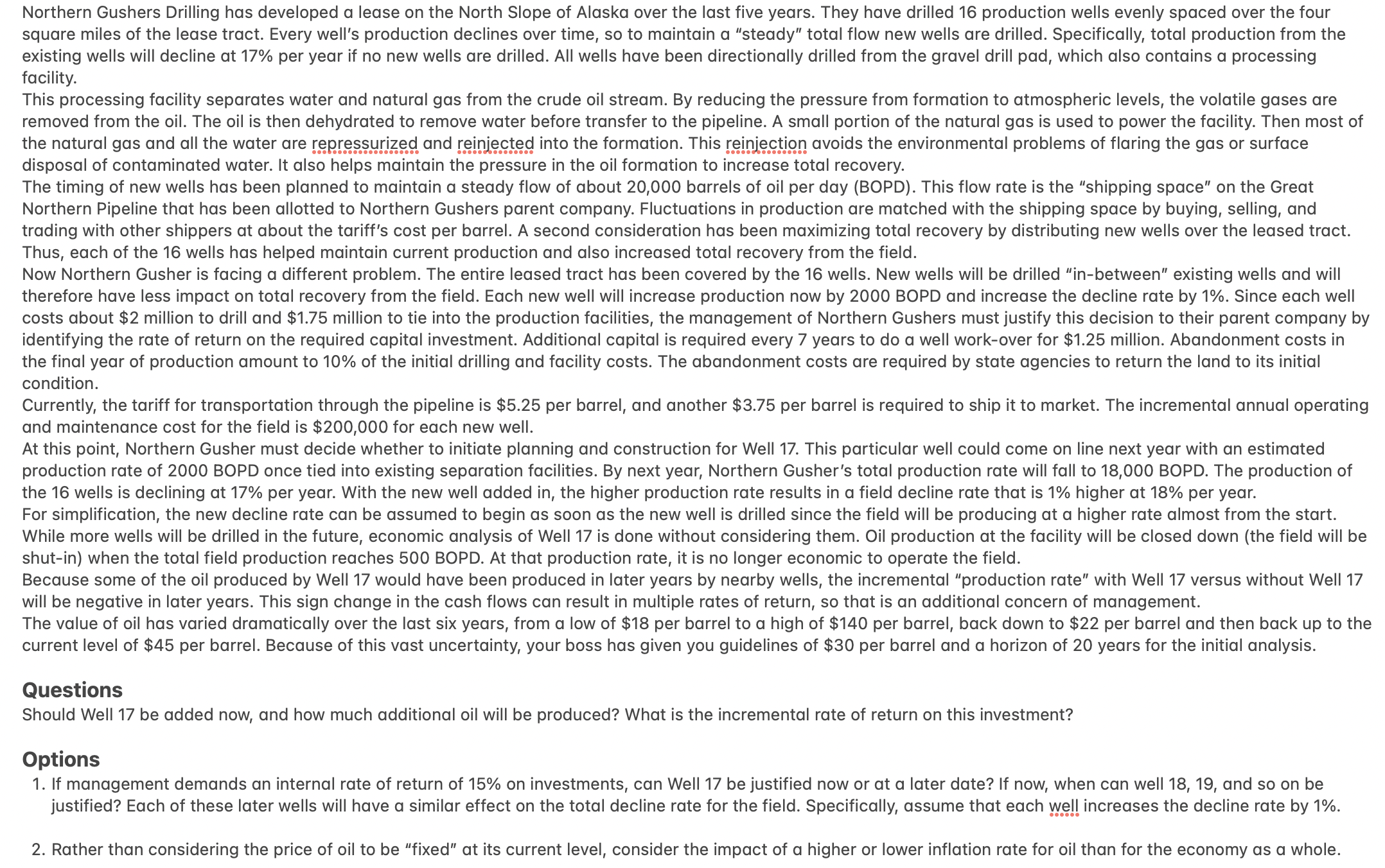 Please answer the questions and the options. Show all | Chegg.com