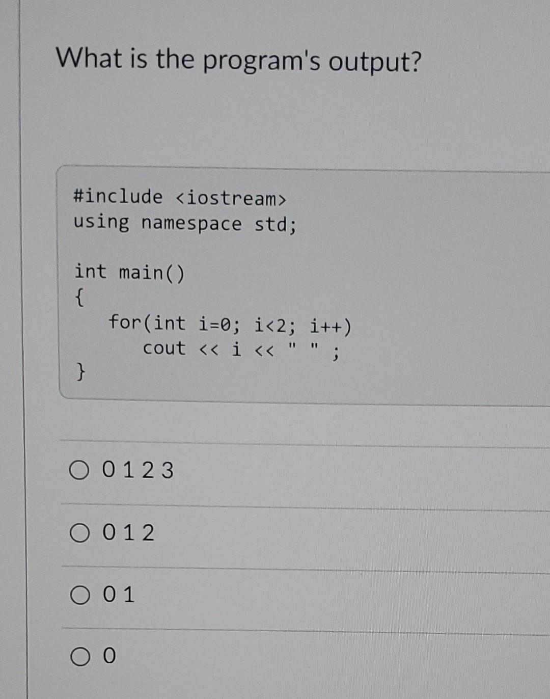Solved What will the following code output? x=10; while | Chegg.com