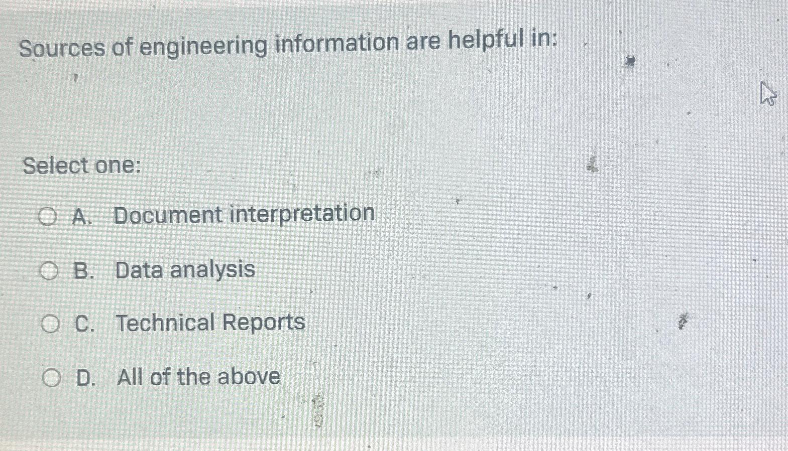Solved Sources of engineering information are helpful | Chegg.com