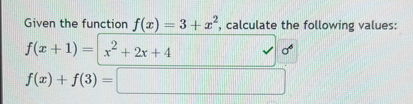 Solved Given The Function F X 3 X2 ﻿calculate The