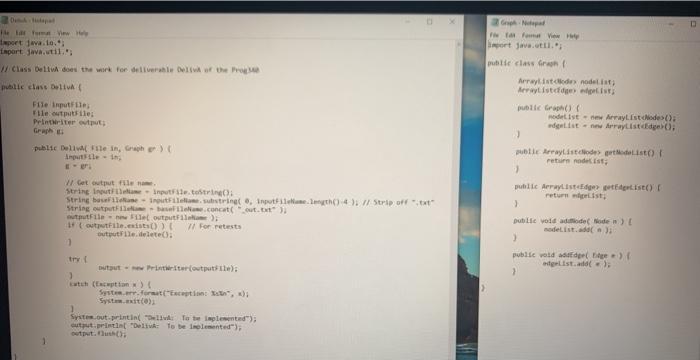 Specification: Start with the given Java program | Chegg.com
