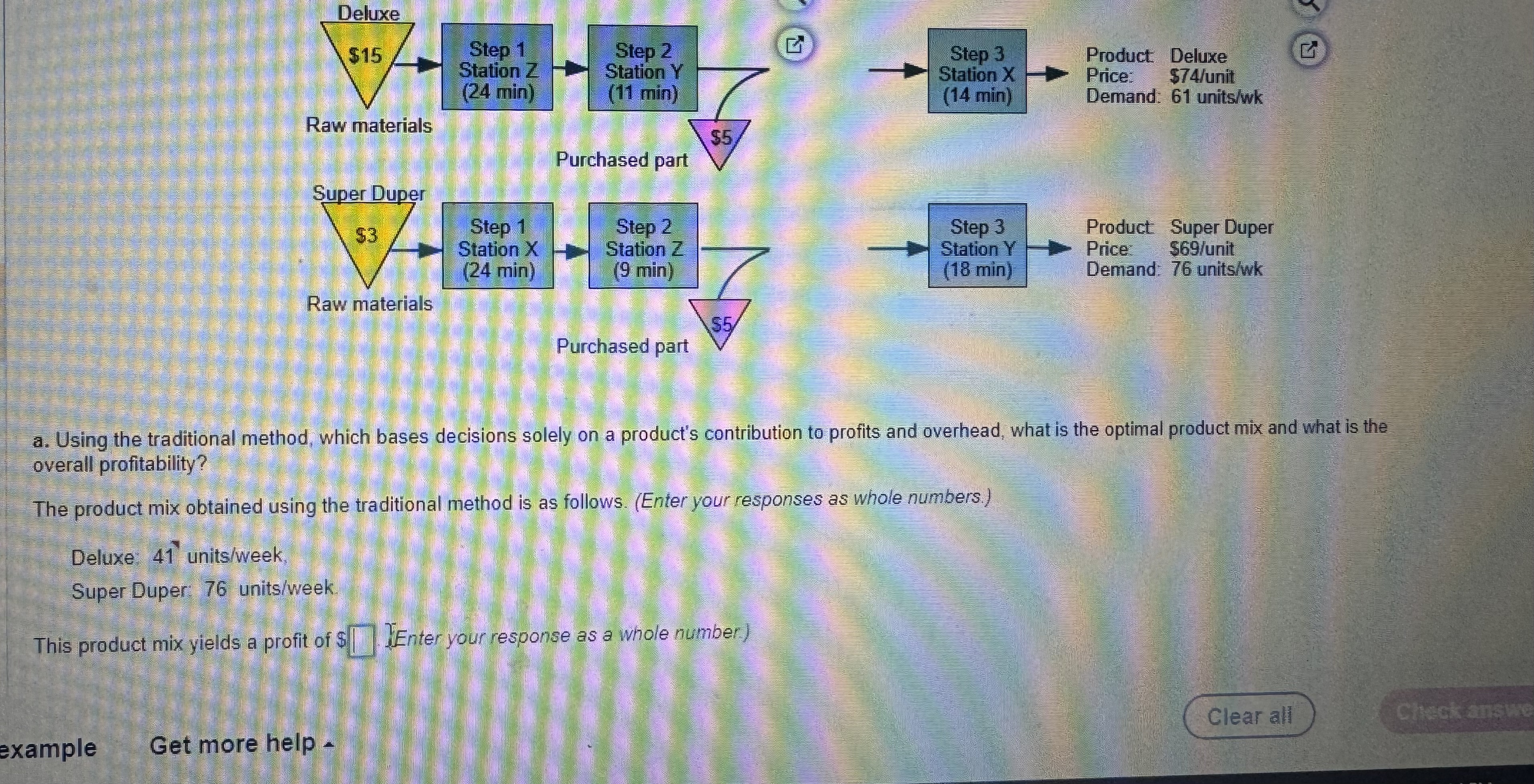 Solved a. ﻿Using the traditional method, which bases | Chegg.com