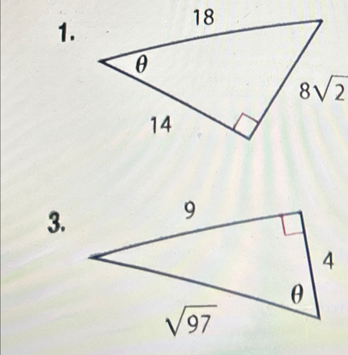 Solved Find the exact values of the six trigonometric | Chegg.com