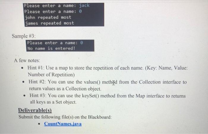 Solved Design and implement a Java application | Chegg.com