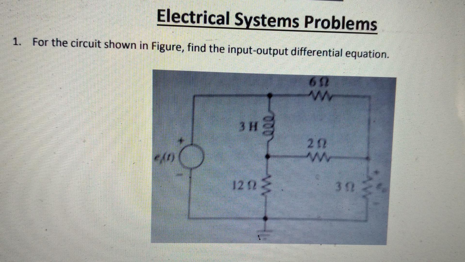 Solved 5. The pulley is ideal. Write the modeling equations. | Chegg.com