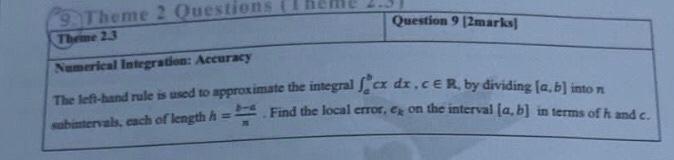 Solved The left-hand rule is used to approximate the | Chegg.com