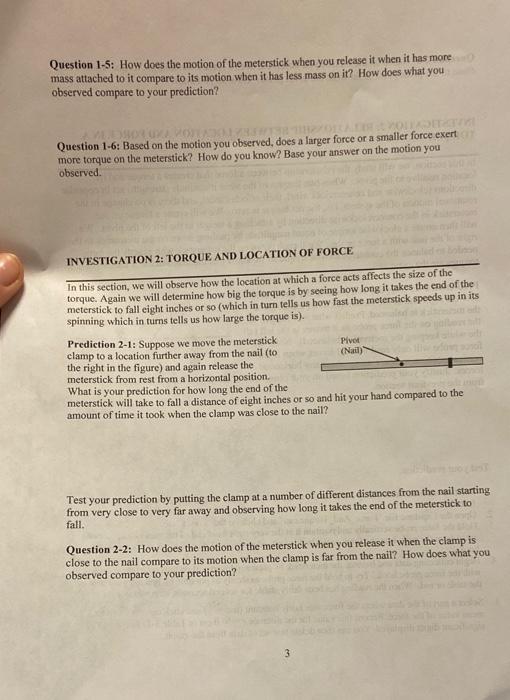 Solved Name Date PRE-LAB PREPARATION SHEET FOR LAB 13 | Chegg.com