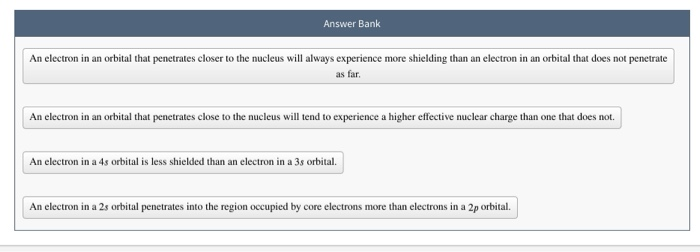 Solved Classify each statement about penetration and | Chegg.com