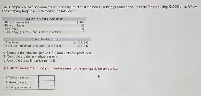Solved Required information Exercise 23-9 (Static) Segment | Chegg.com