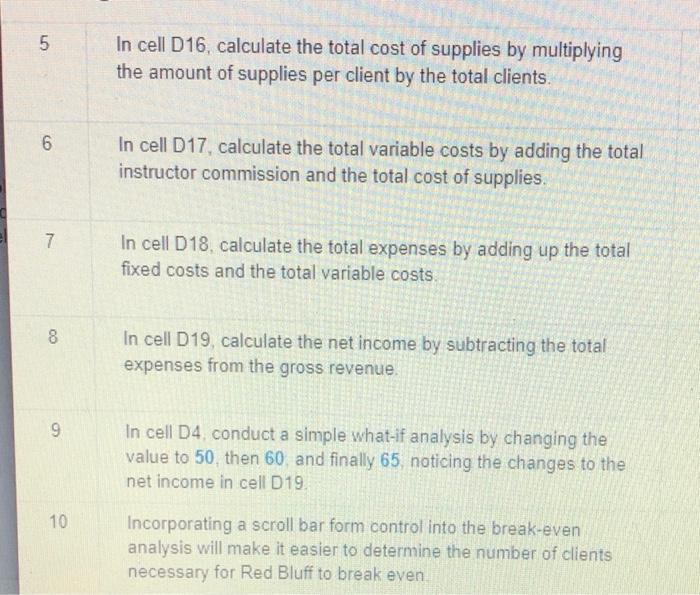 Solved N a The Red Bluff Golf Course & Prop Shop offers golf | Chegg.com