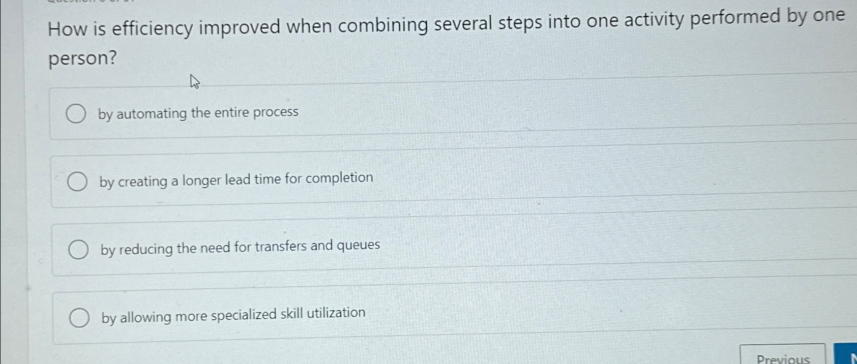 Solved How is efficiency improved when combining several | Chegg.com