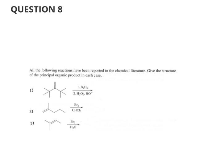 Solved Which alkene is the least stable one? H_C=CH2 | Chegg.com