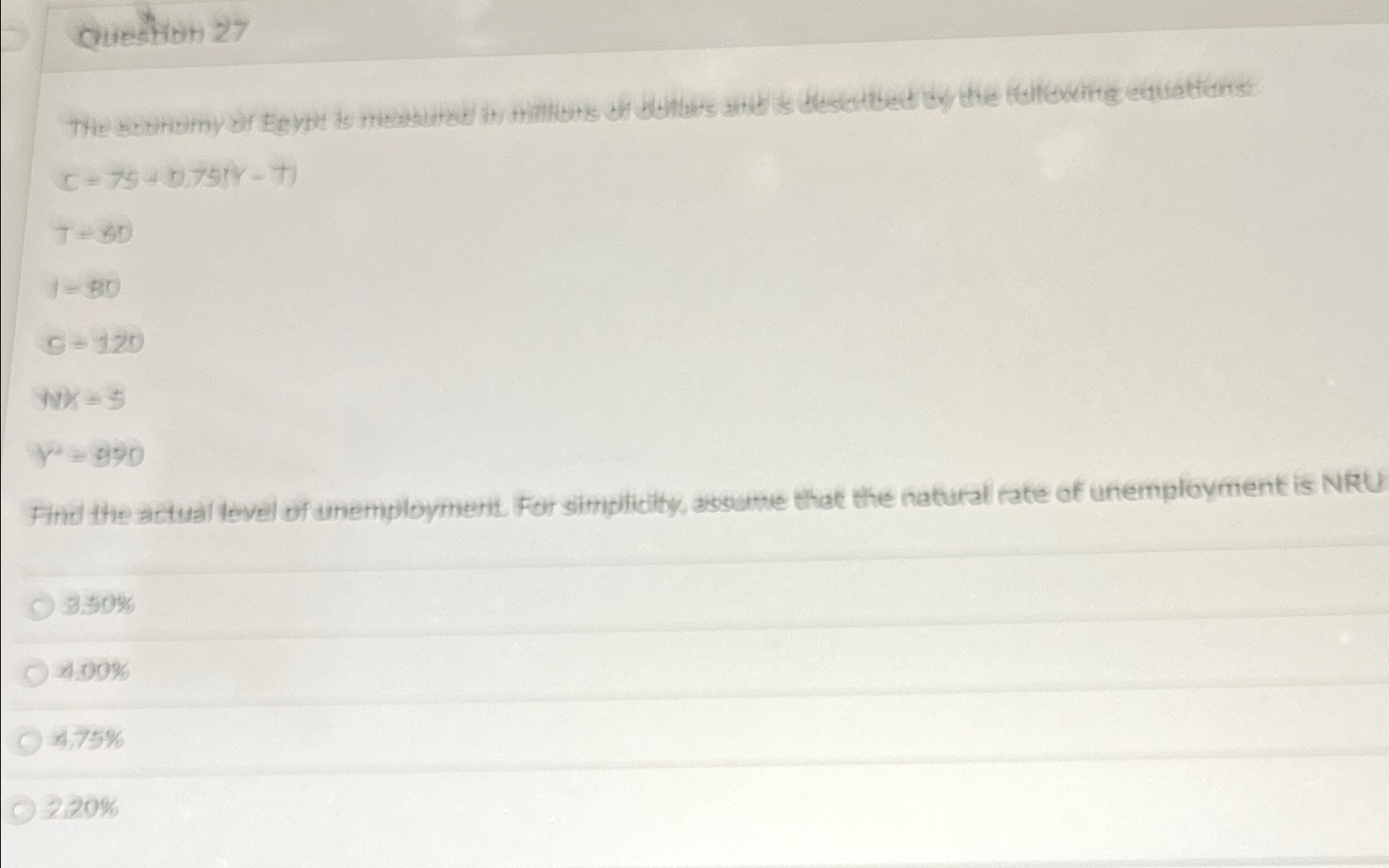 Solved Question 27c=75+n+5xy-tt=80=80=120x=5y2=590Find the | Chegg.com