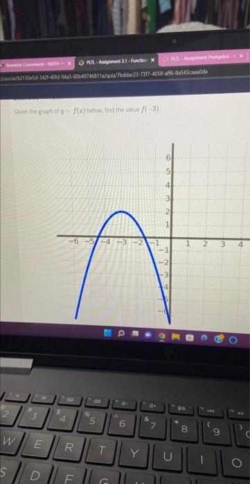 Solved Even the graph of y=f(x) below. find ithe valie | Chegg.com