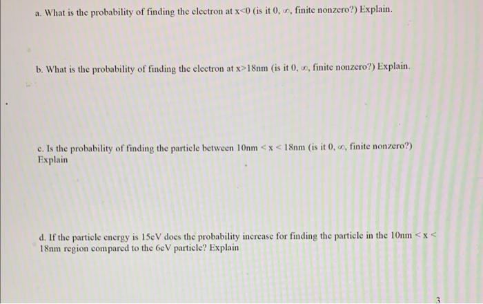 Solved 4. (25) Consider the following potential well diagram | Chegg.com