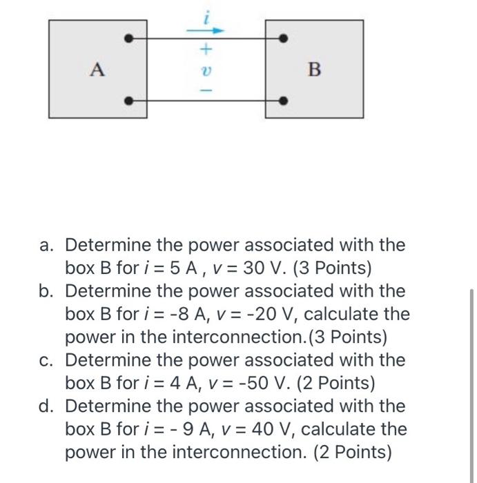 Solved Q2. Two electric circuits, represented by boxes A and | Chegg.com