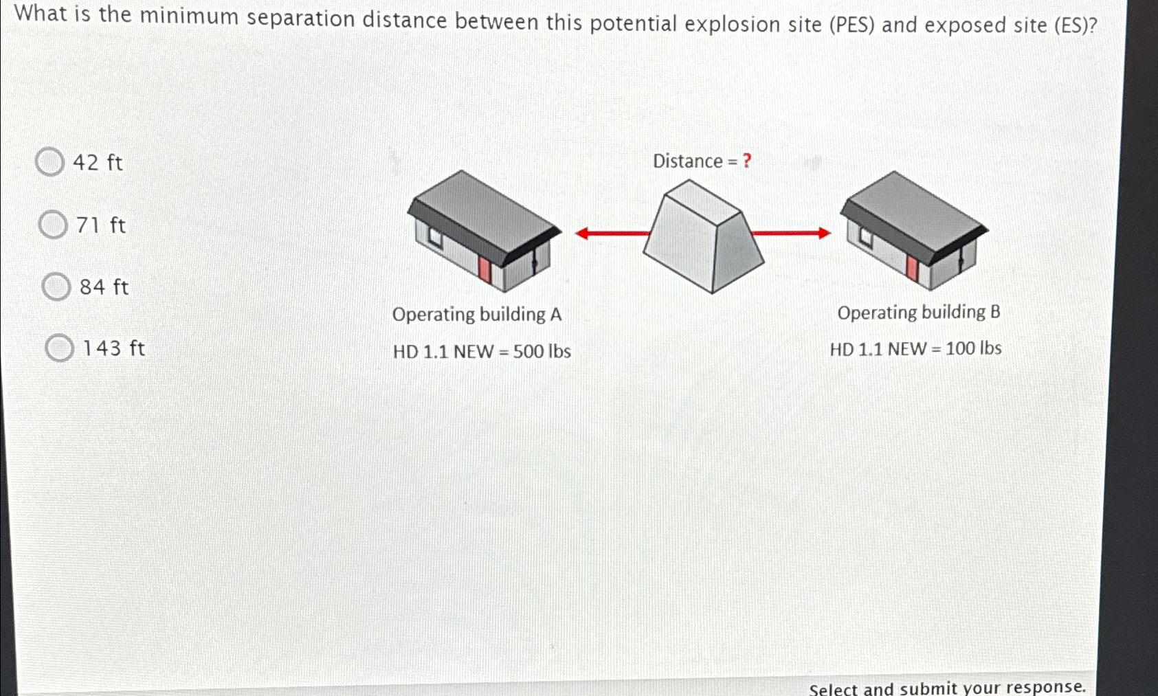 Solved What is the minimum separation distance between this | Chegg.com