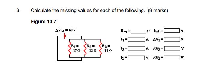 Solved Calculate the missing values for each of the | Chegg.com