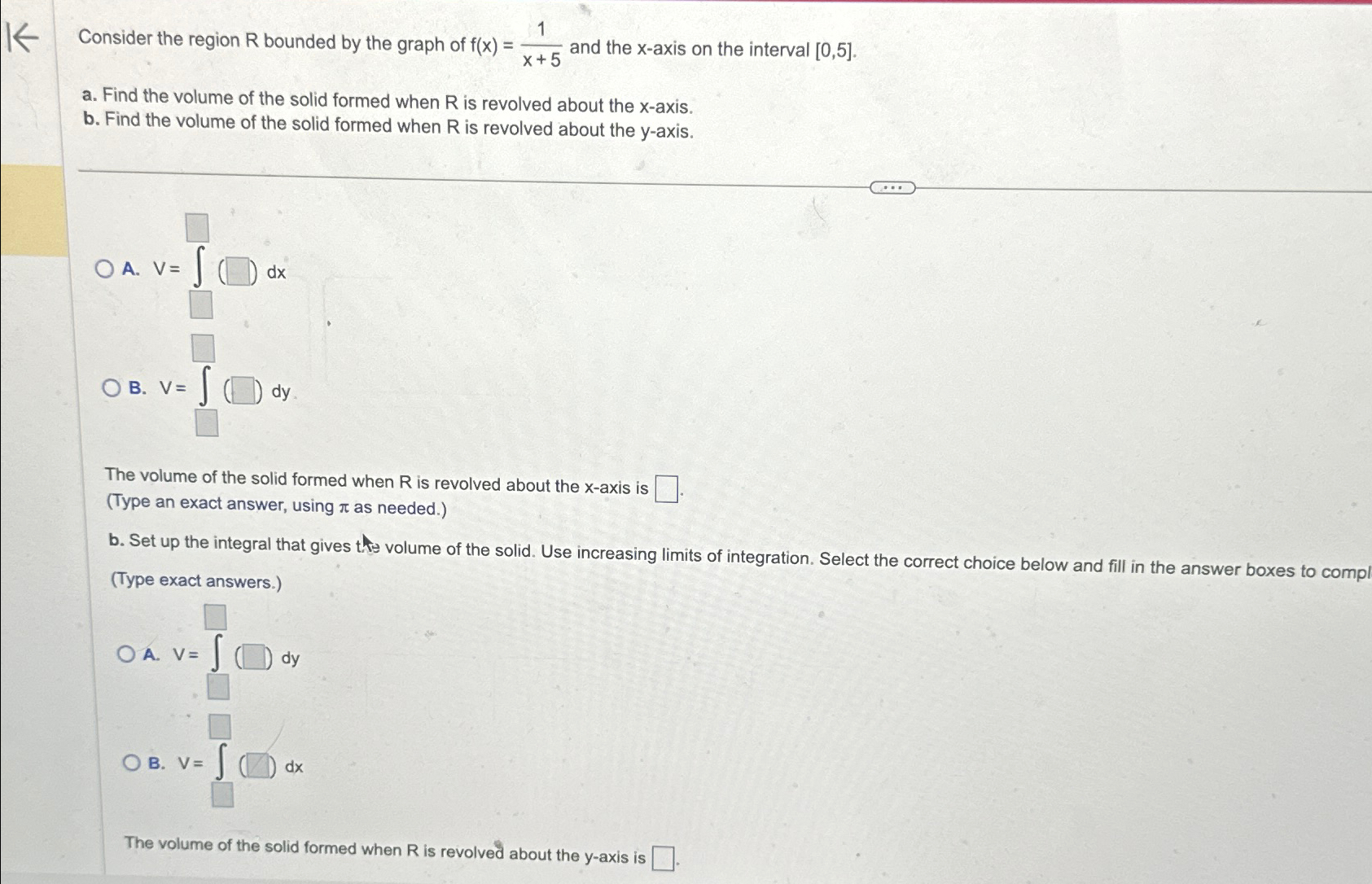 Solved Consider the region R ﻿bounded by the graph of | Chegg.com