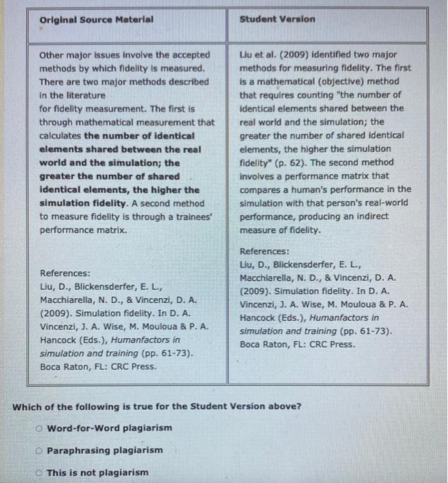 Solved Original Source Material Student Version The concept | Chegg.com
