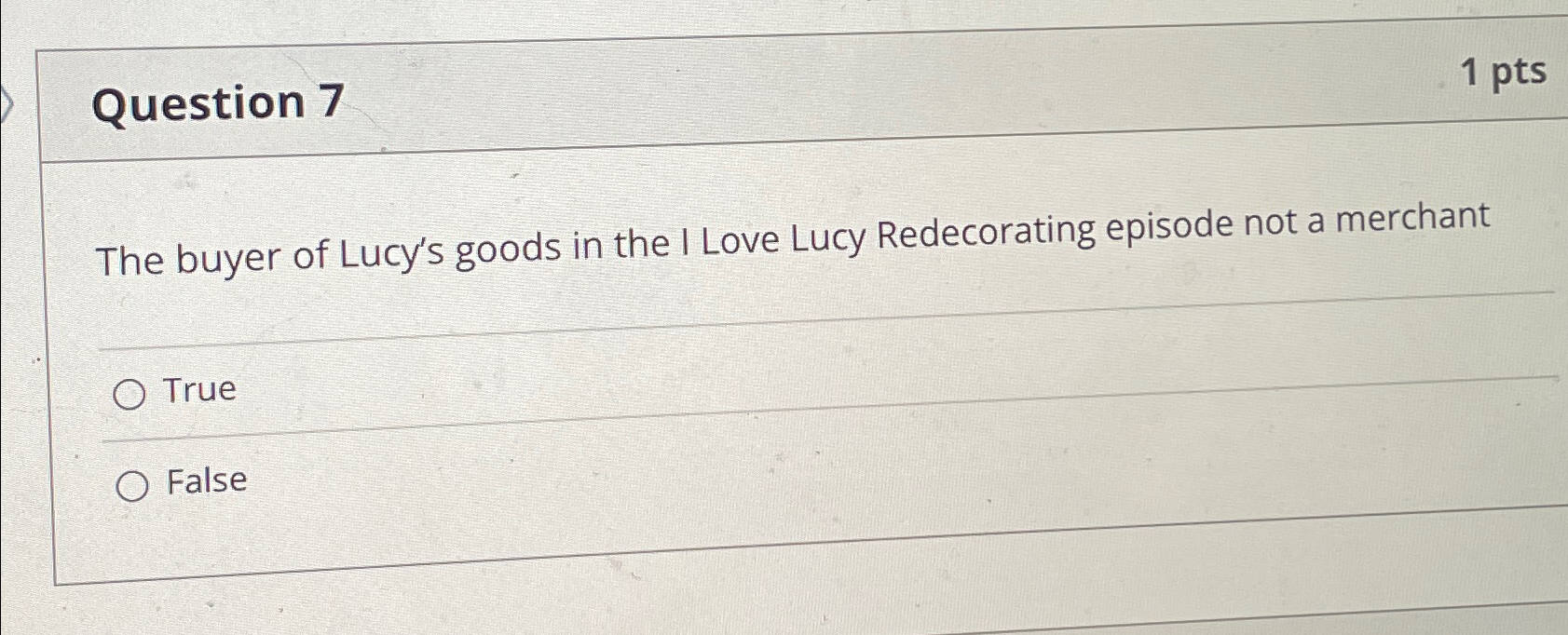 Solved Question 71 ﻿ptsThe buyer of Lucy's goods in the I | Chegg.com